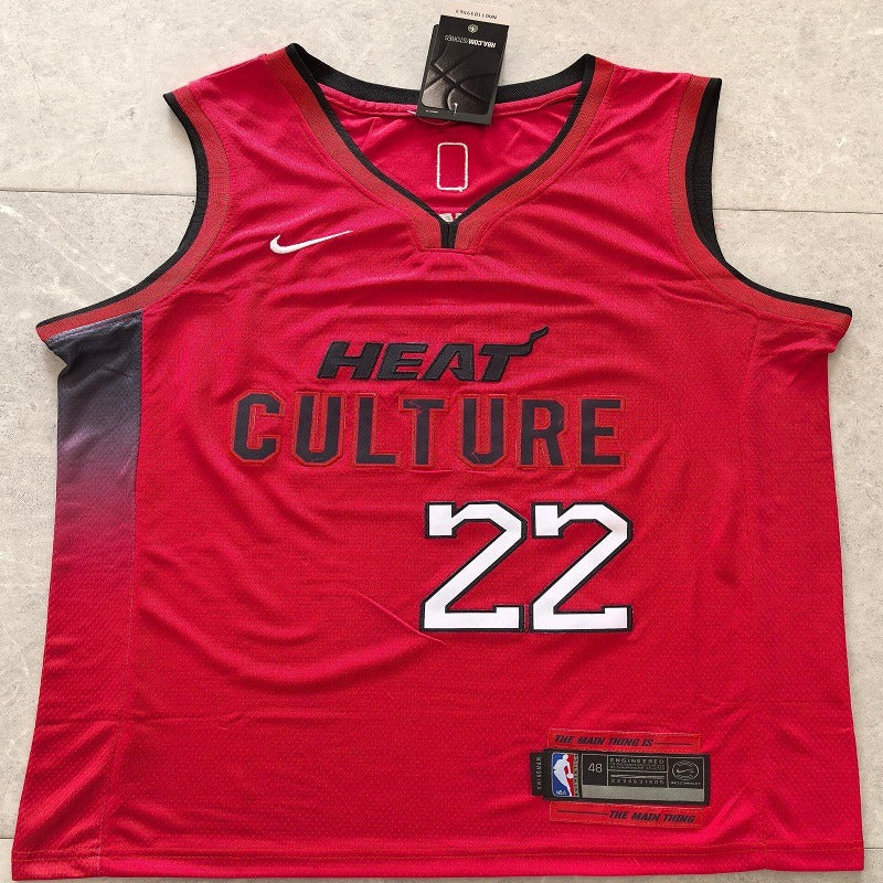 Miami Heat Jimmy Butler NO.22 Basketball Jersey new version – our hood